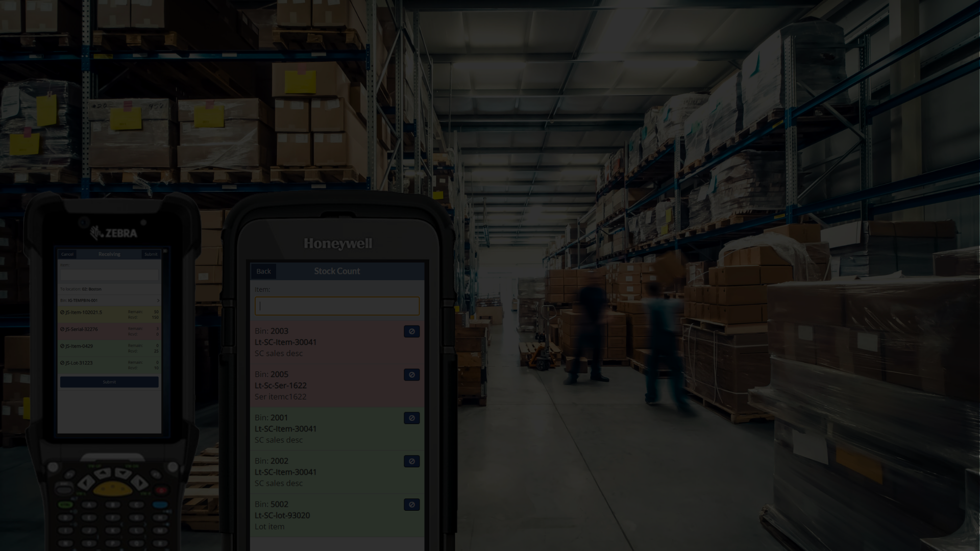 NetSuite Barcode Scanning Software for Warehouse Inventory